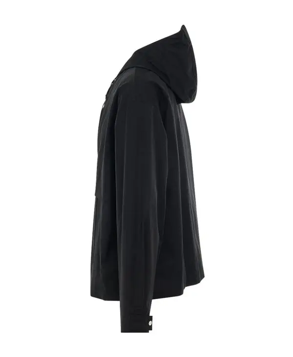 WOOYOUNGMI Logo-plaque Hooded Jacket