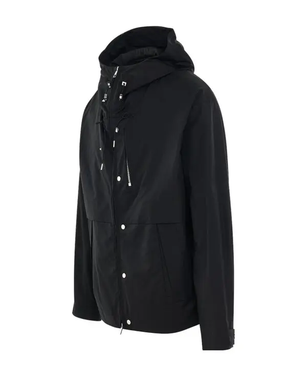 WOOYOUNGMI Logo-plaque Hooded Jacket