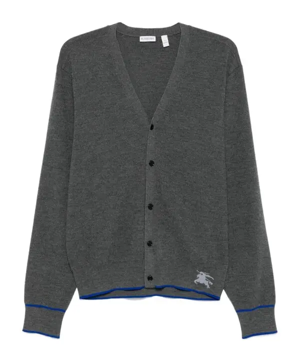 Burberry Equestrian Knight Cardigan - Grey