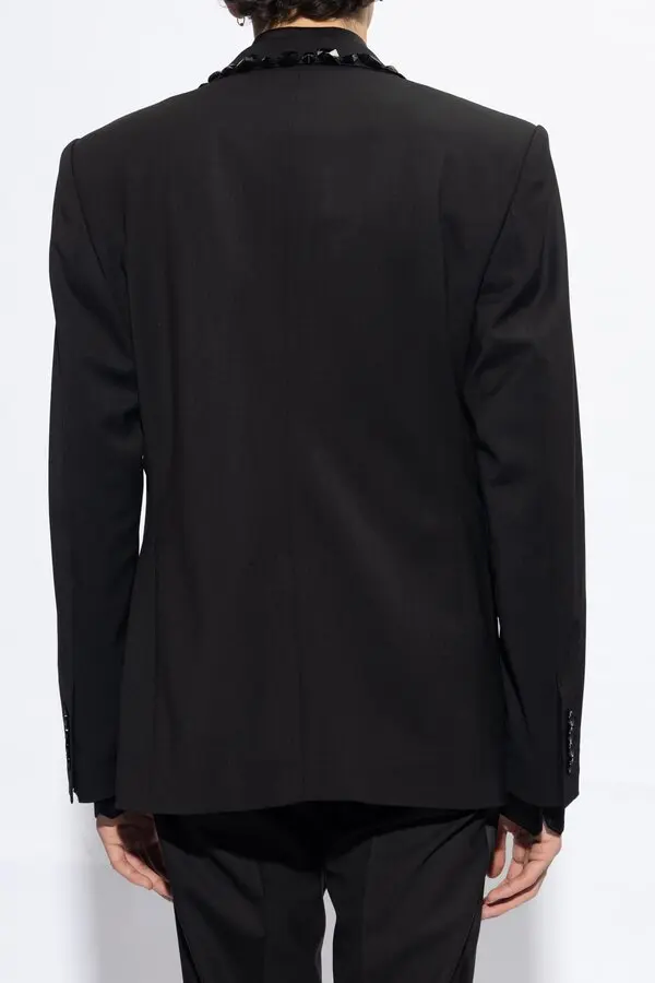 Dolce & Gabbana Embellished Single-breasted Tuxedo Jacket