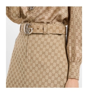 Gucci Gg A-line Skirt