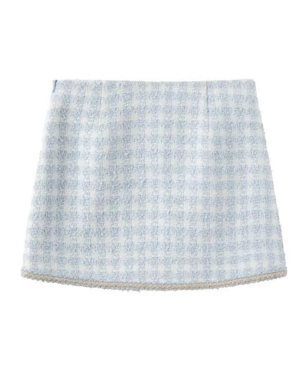 Marissa Chiara Plaid Mini Skirt