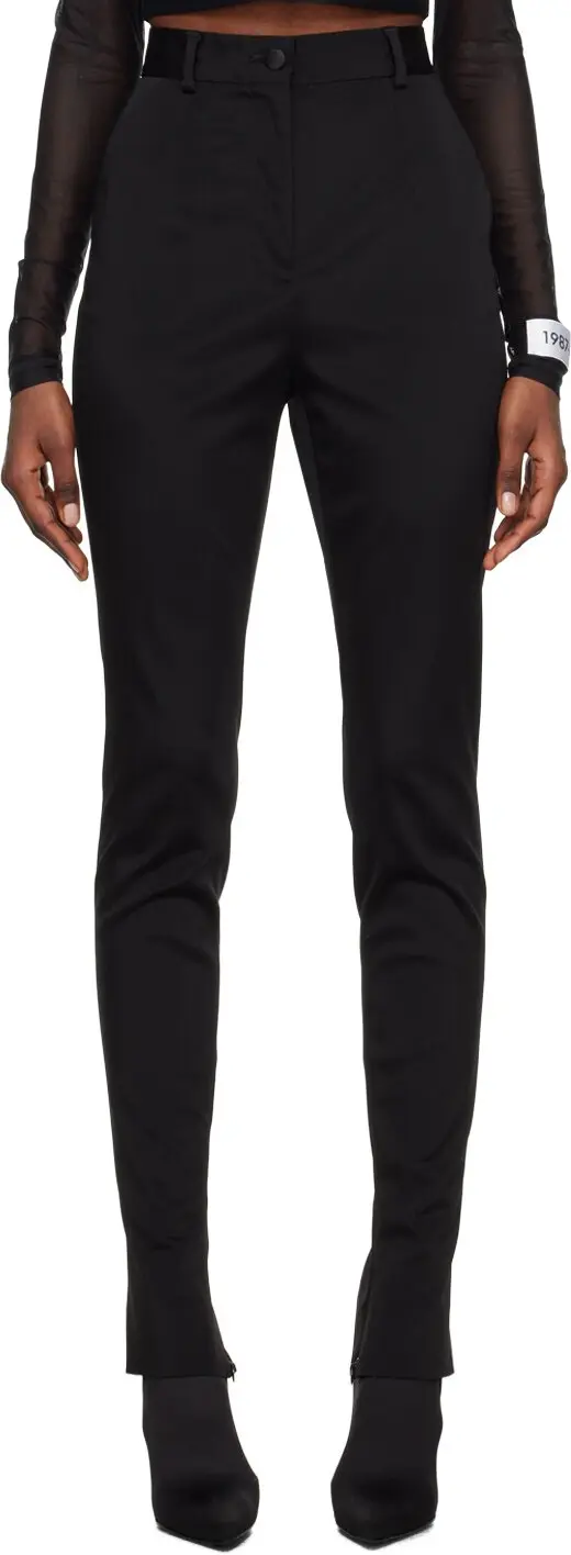 Dolce & Gabbana High-waisted Skinny-fit Trousers