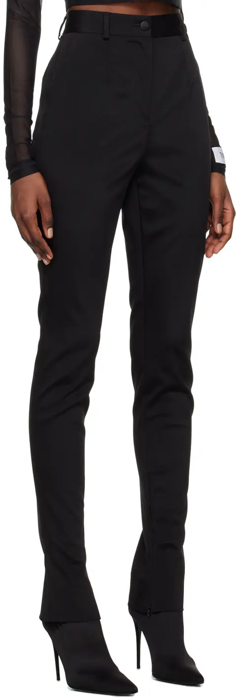 Dolce & Gabbana High-waisted Skinny-fit Trousers