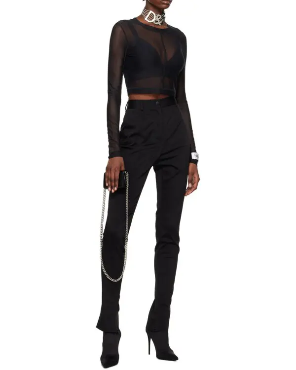 Dolce & Gabbana High-waisted Skinny-fit Trousers