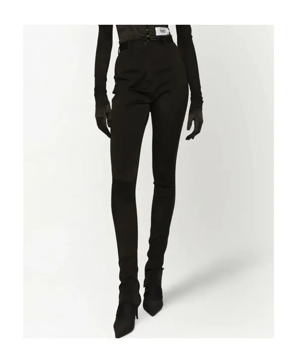 Dolce & Gabbana High-waisted Skinny-fit Trousers