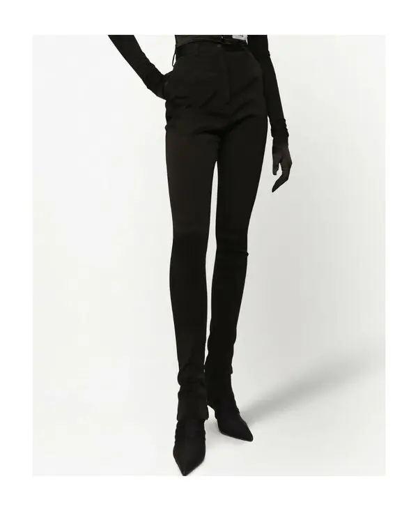 Dolce & Gabbana High-waisted Skinny-fit Trousers