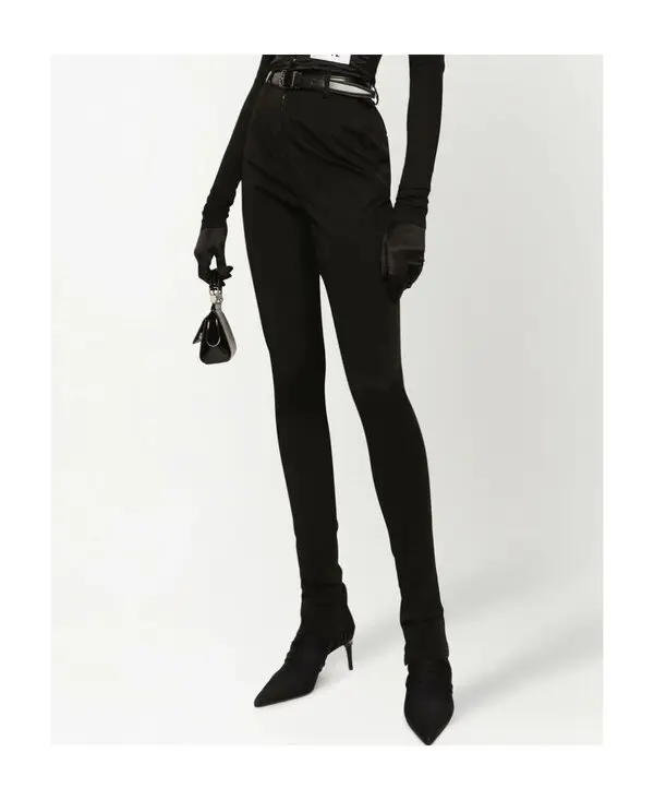 Dolce & Gabbana High-waisted Skinny-fit Trousers