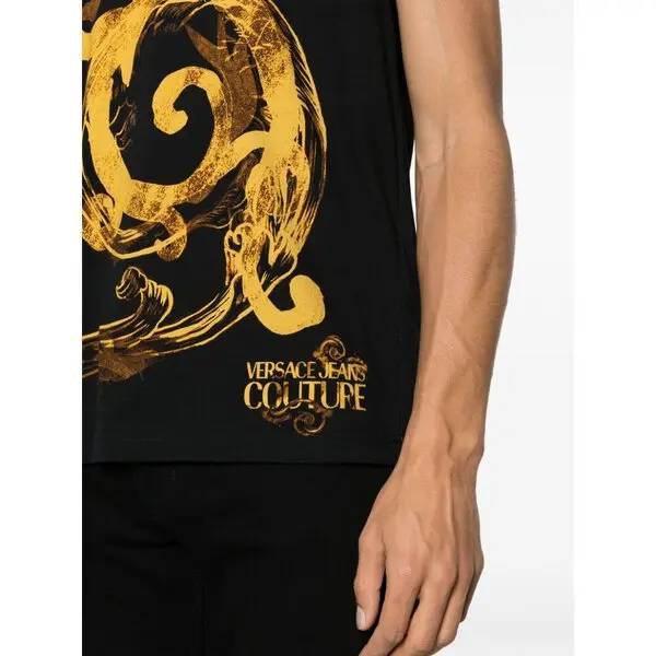 Versace Barocco-printed Crewneck T-shirt