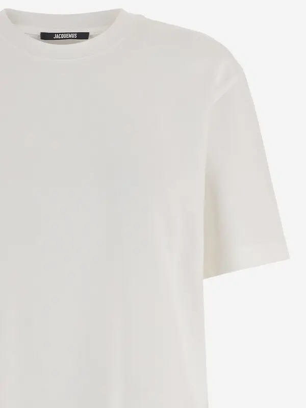 Jacquemus Logo-lettering Crew-neck T-shirt