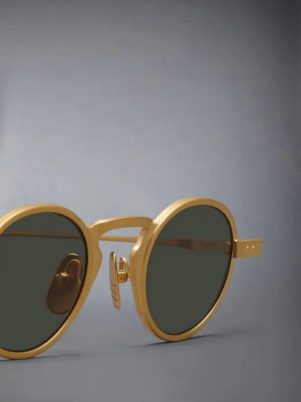 Thom Browne Round Frame Sunglasses
