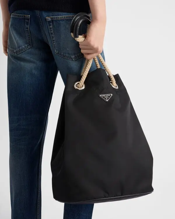 Prada Mariner Re-nylon Tote Bag - Black