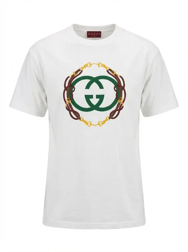 Gucci Logo Print T-shirt - White