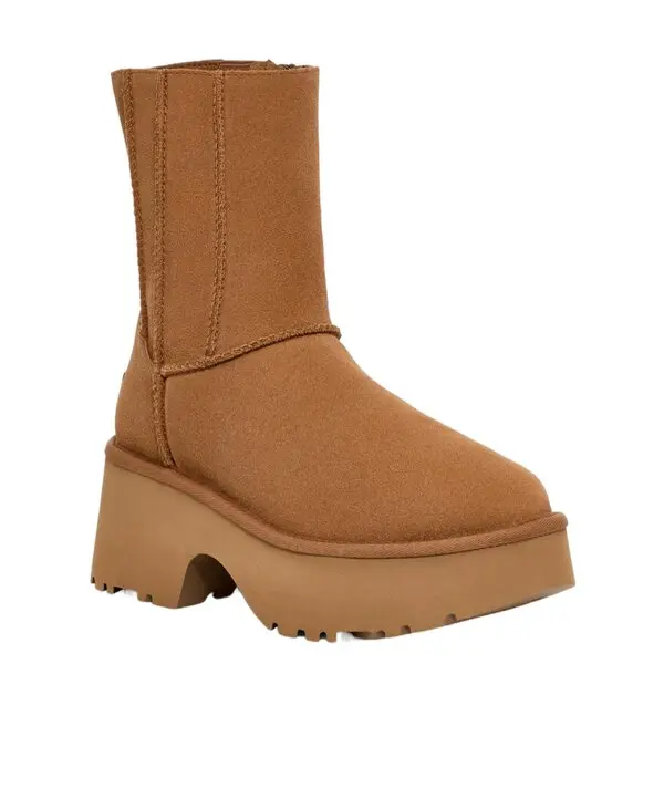 UGG Classic Twin Seam New Heights Boots - Maroon