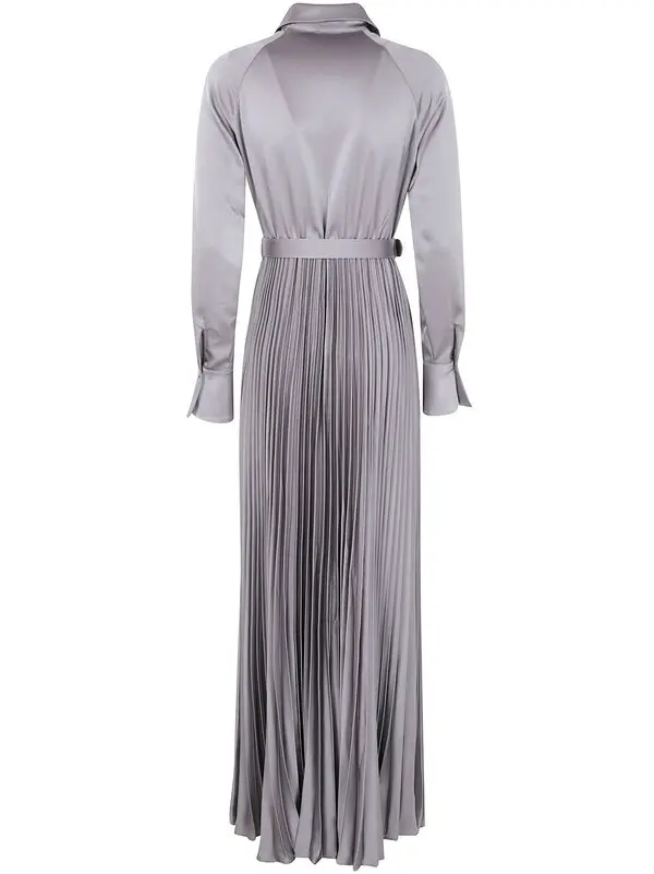 SELF-PORTRAIT Pleated Maxi Dress