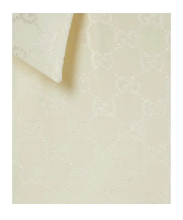 Gucci Gg Crêpe Shirt