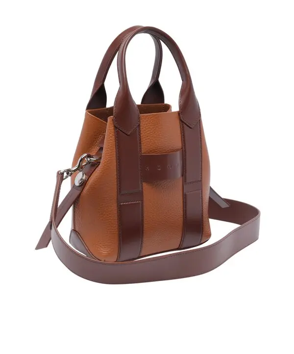 Hogan Script Small Shopping Bag - Brown