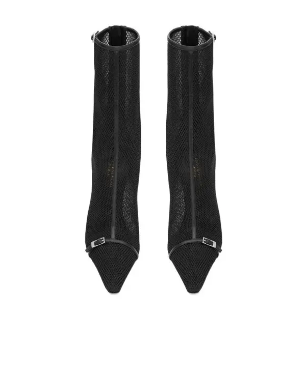 Saint Laurent Oxalis Pointed Toe Boots