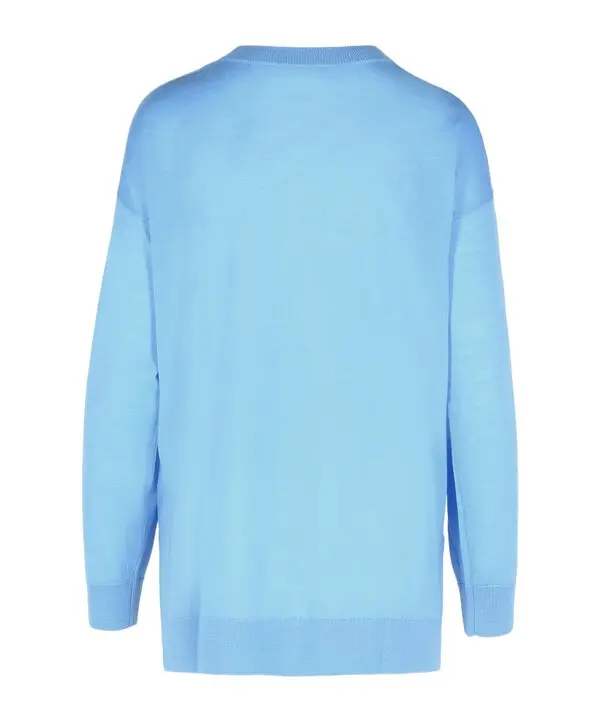 P.a.r.o.s.h Crewneck Knitted Jumper - Light Blue