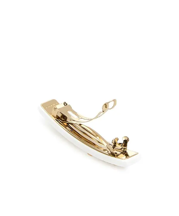 Miu Miu Logo Plaque Hair Clip