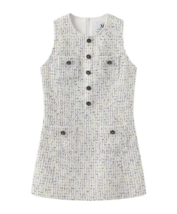 Marissa Chiara Sleeveless Crewneck Dress