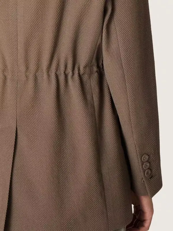 GOLDEN GOOSE Double-breasted Blazer - Brown