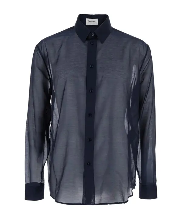 Saint Laurent Button-up Long-sleeved Shirt