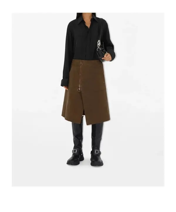Burberry Buckle-detailed Knee-high Boots