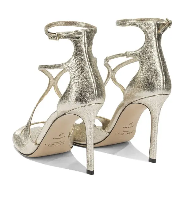 JIMMY CHOO Azia 95 Strappy Heeled Sandals