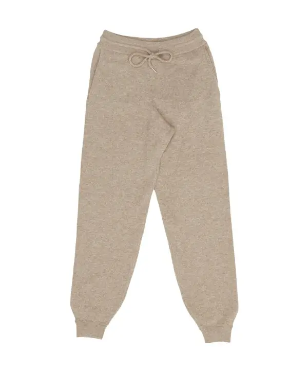 Celine Track Pants In Wool And Cashmere - Nude