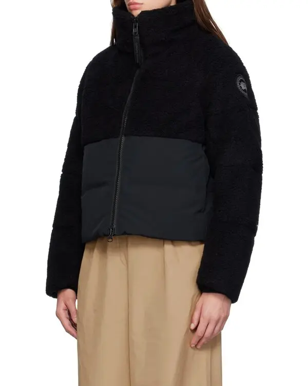 Canada Goose Elora Puffer Jacket With Wool-lined Collar