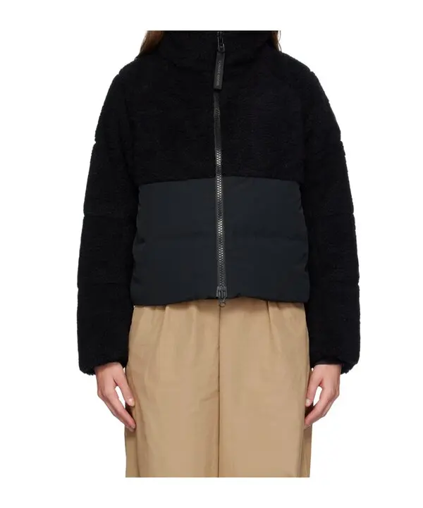 Canada Goose Elora Puffer Jacket With Wool-lined Collar