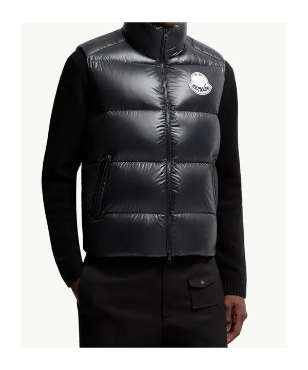 Moncler Quilted High Neck Vest