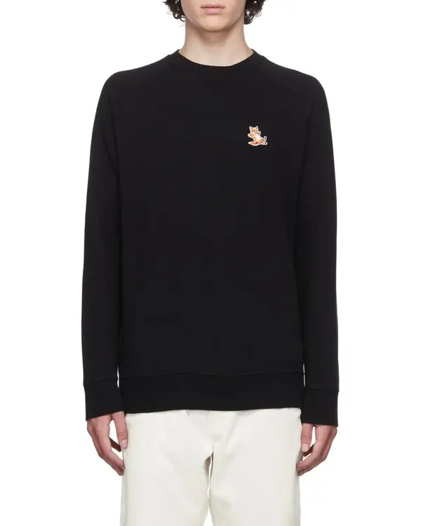 Maison Kitsuné Chillax Fox Patch Sweatshirt