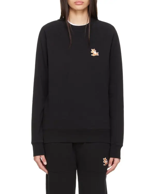 Maison Kitsuné Chillax Fox Patch Sweatshirt