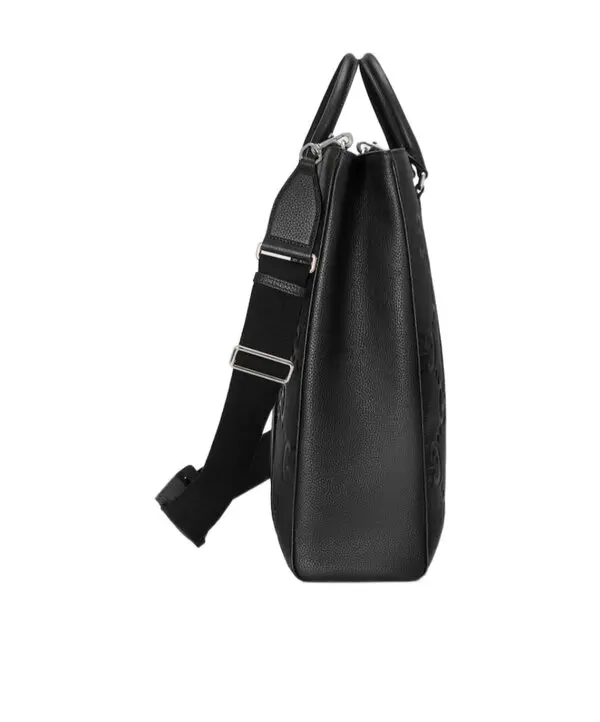 Gucci Jumbo Gg Leather Tote Bag