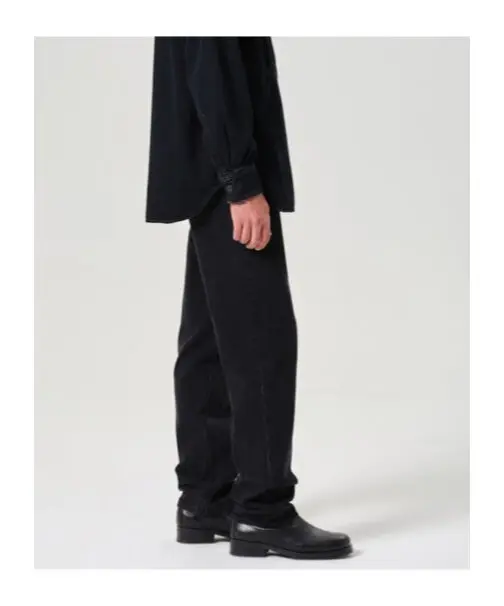 AGOLDE Waldon Straight-leg Jeans - Black