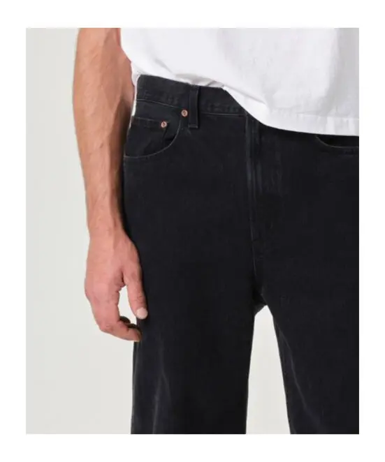 AGOLDE Waldon Straight-leg Jeans - Black