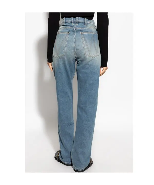 VIVIENNE WESTWOOD Vintage Effect Straight Leg Jeans
