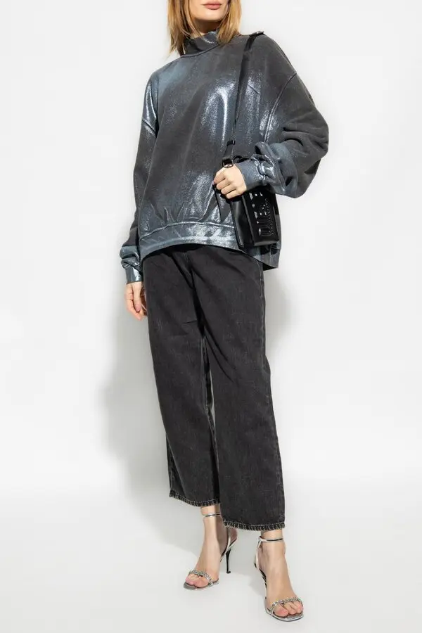 DIESEL® Logo Embroidered Sweatshirt