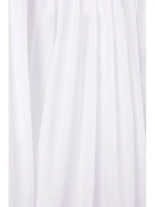JIL SANDER Pleated Poplin Skirt - No