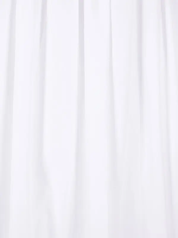 JIL SANDER Pleated Poplin Skirt - No