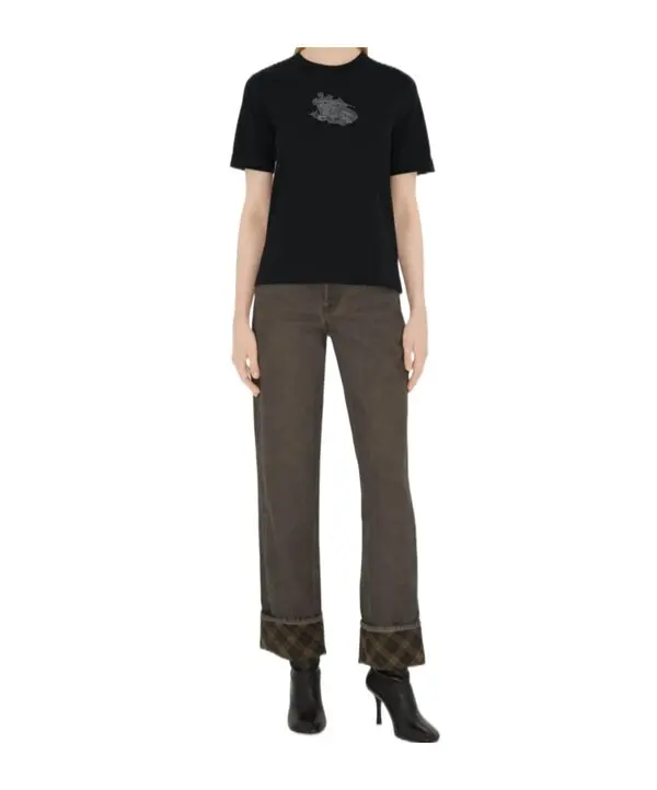 Burberry Paisley Ekd Crewneck T-shirt