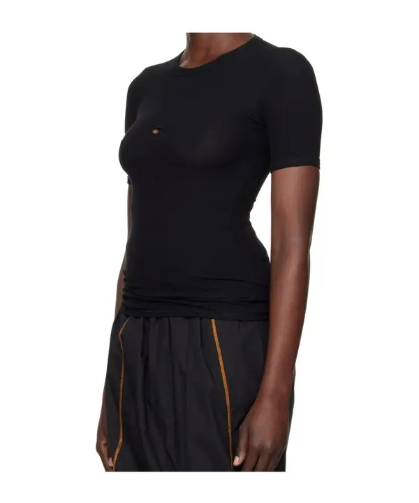 BASERANGE Ribbed Short Sleeve T-shirt