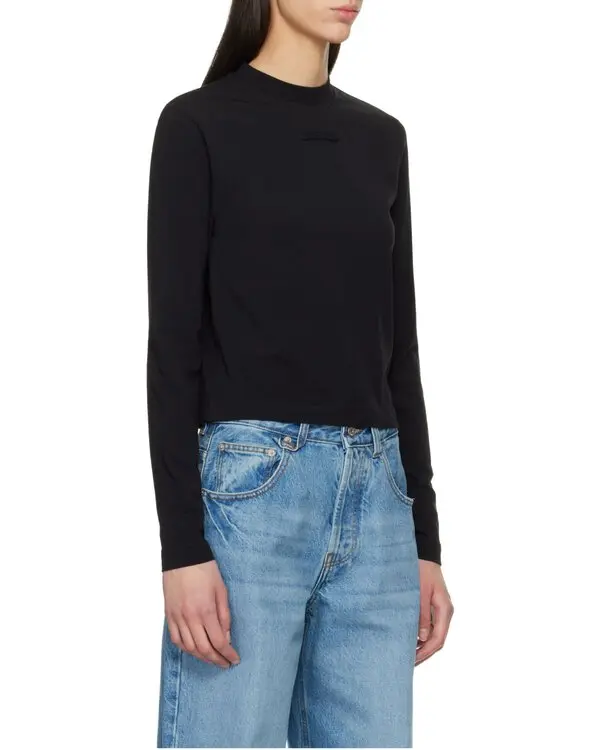 Jacquemus Logo Patch Long-sleeve Top