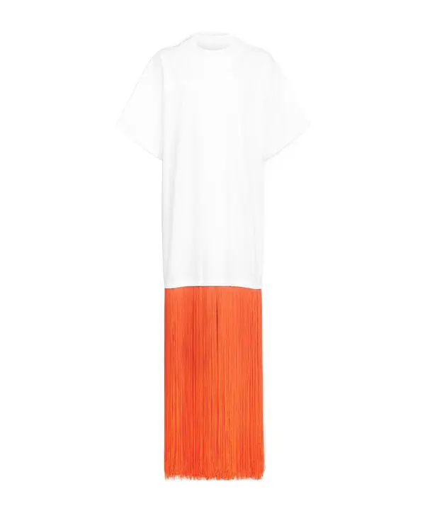 Alaïa Crew Neck T-shirt - White