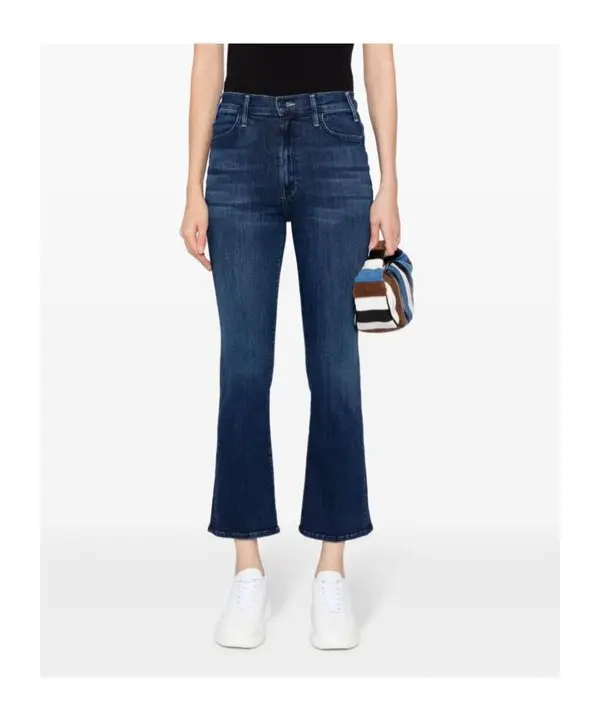 MOTHER The Hustler Mid-rise Ankle Jeans