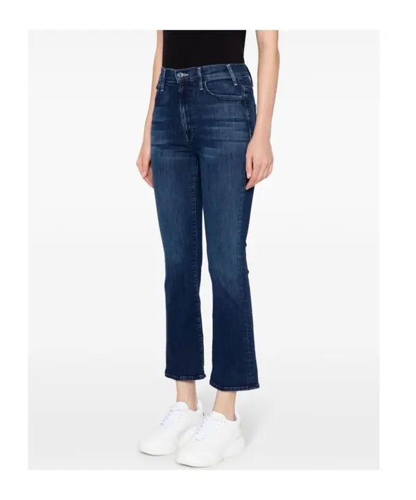 MOTHER The Hustler Mid-rise Ankle Jeans