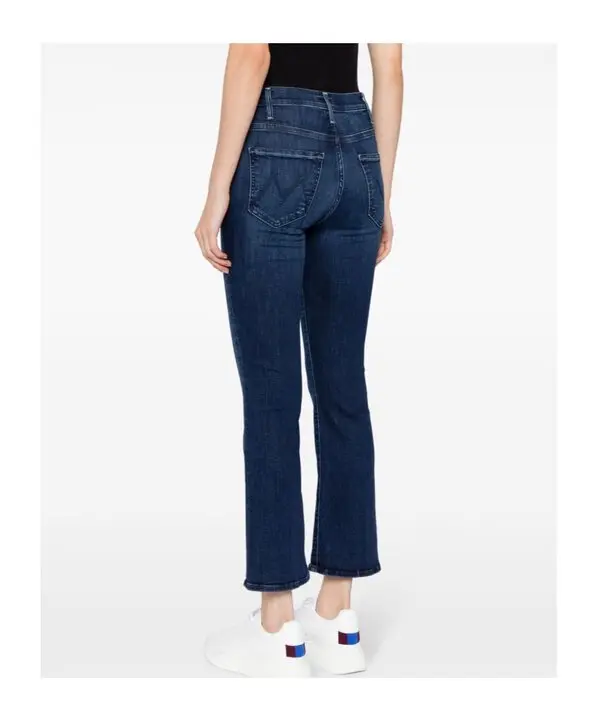 MOTHER The Hustler Mid-rise Ankle Jeans