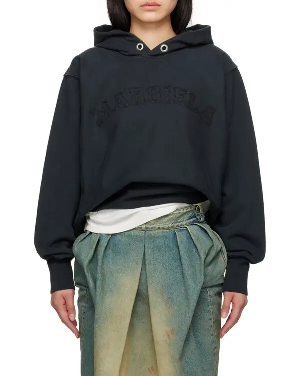 MAISON MARGIELA Logo Detailed Hoodie
